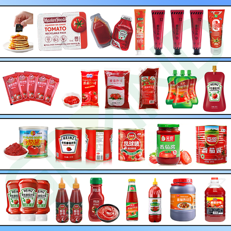 Packing Type for Tomato Sauce - Grand packing Machinery