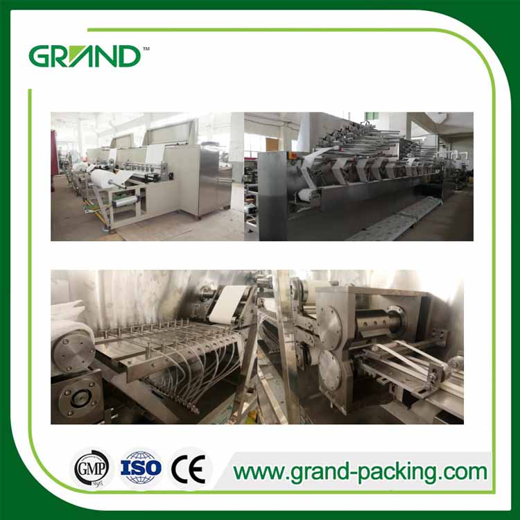 Full automatic wet wipes folding and packaging machine - Buy Product on ...